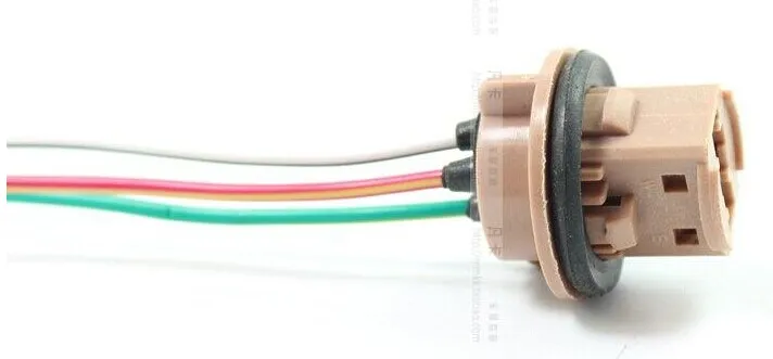 T20 Auto Lamp Bases with Durable PVC Wire - Pack of 10, DC12V 12A from ...