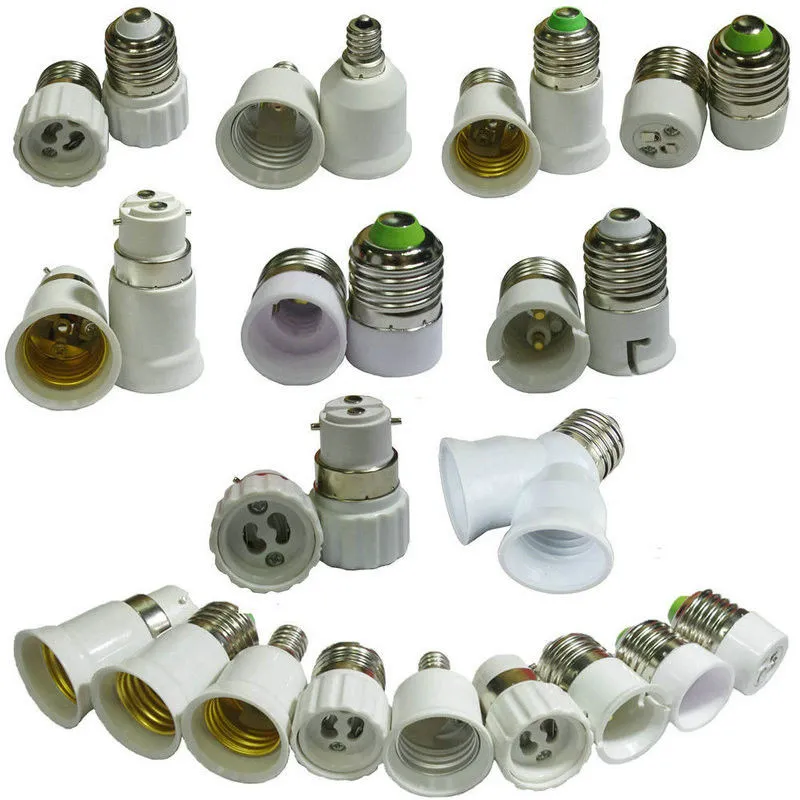 Edison2011 E27 To GU10 Adapter Light Lamp Bulb Socket Converter E14 B22 ... Edison2011 E27 To GU10 Adapter Light Lamp Bulb Socket Converter E14 B22 ...