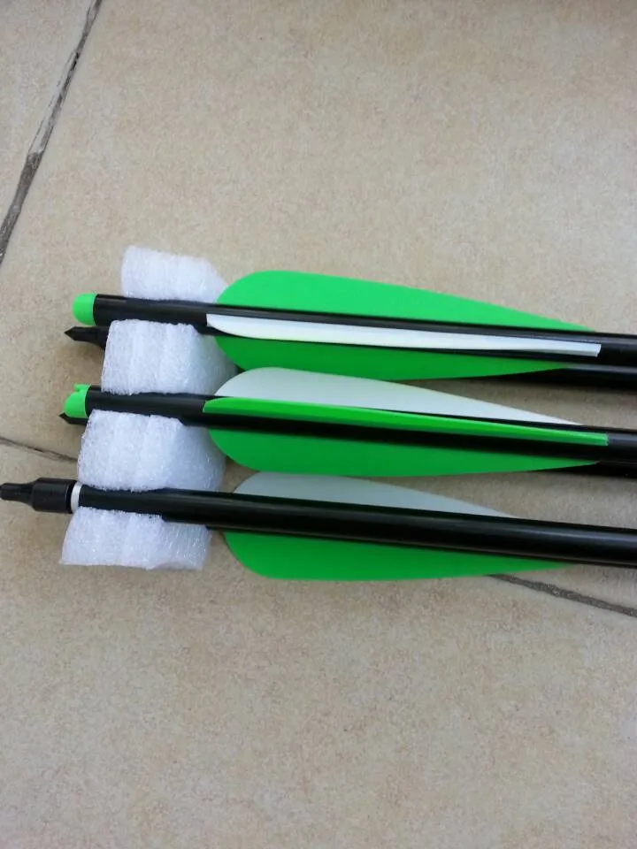 DHgate.com:High-Precision Aluminum Crossbow Arrows: 20 Inches with 4 ...