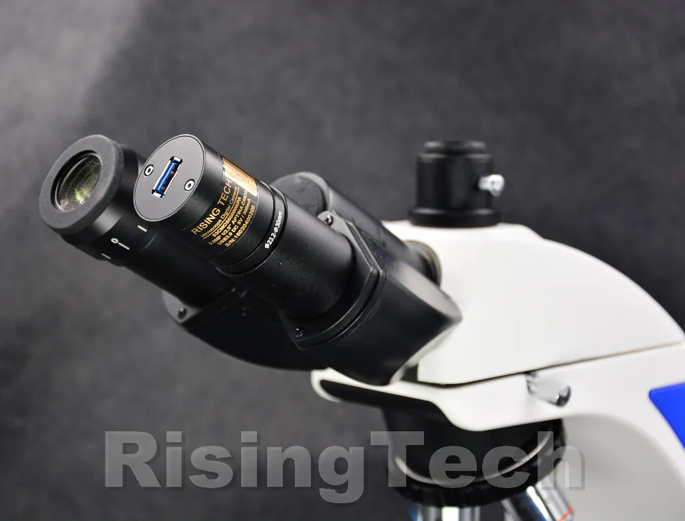 5.0MP USB 3.0 CMOS Microscope Eyepiece Camera 23.2mm Diameter Compact ...