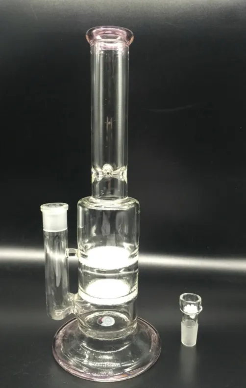 High Quality 13 Inch Double Fritted Glass Disc Perc Glass Water Pipe ...