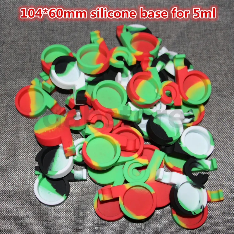 Nonstick Wax Containers Holder Silicone Box Dabber Food Grade Wax Jars ...