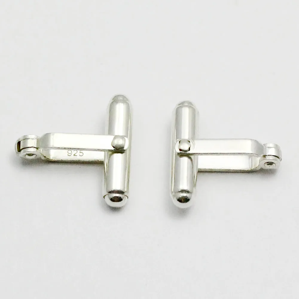 925 Sterling Silver Cufflink Blanks: Beadsnice Cufflink Backs For ...