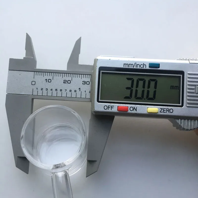 Handmade 4mm Thick Bottom Beveled Edge Quartz Banger With Removable ...