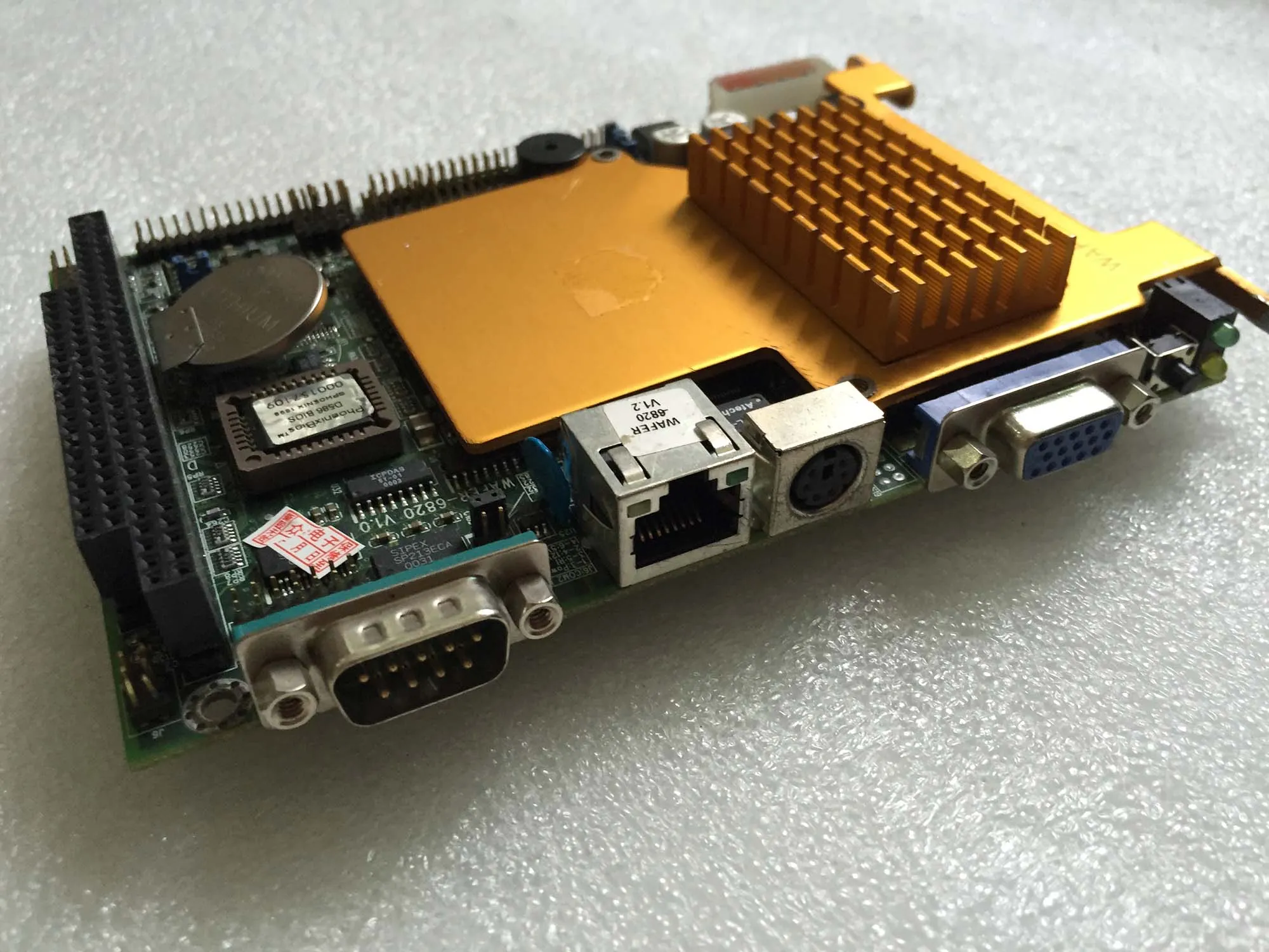 WAFER 6820 V1.0 Industrial Motherboard WAFER 6820 ICP Card 100% Tested ...