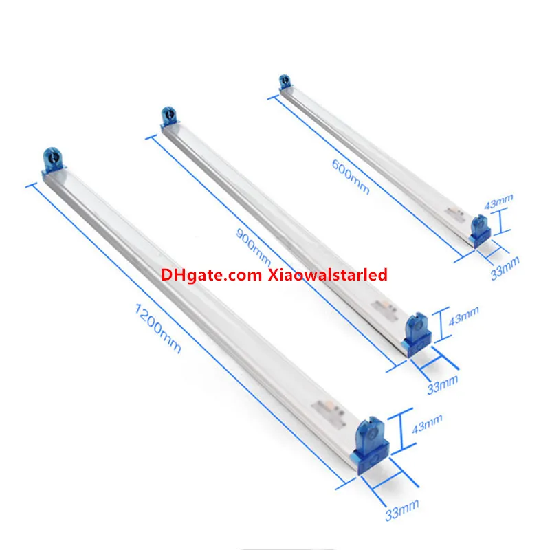T8 LED Tube Light Fixture Bracket - Foldable Lamp Holder for 2ft/4ft ...