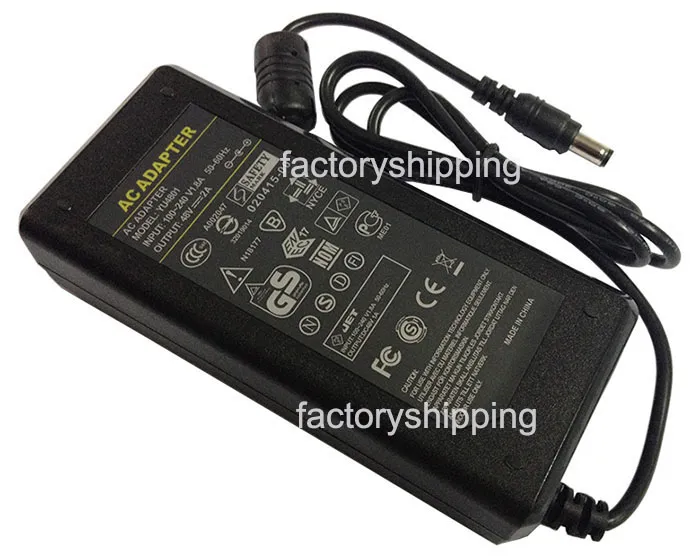 High Quality AC DC 48V 2A Power Supply Adapter 48V Adaptor Charger 5 ...