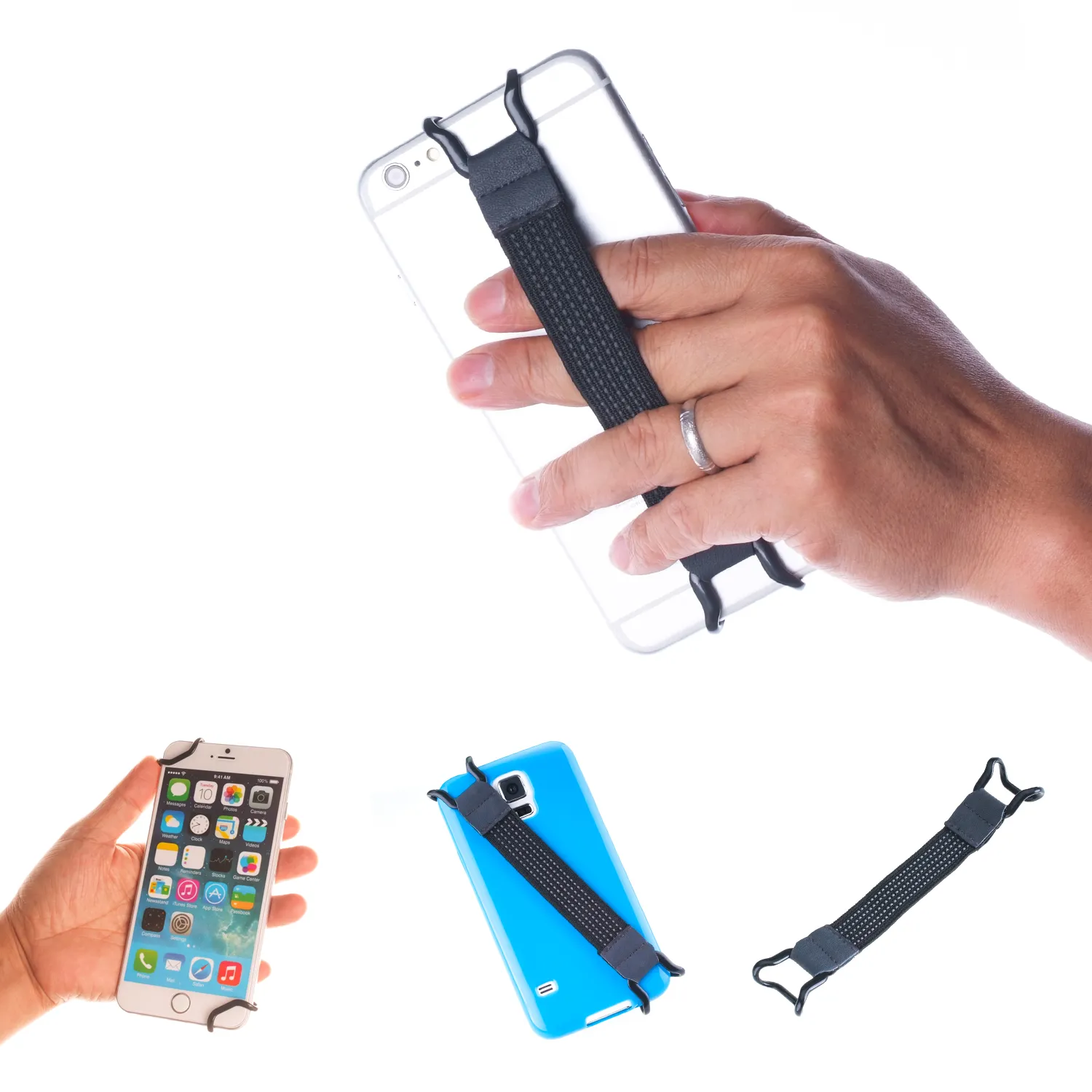 Cell Phone Strap Holder: Secure Grip Hand Strap For Smartphones ...