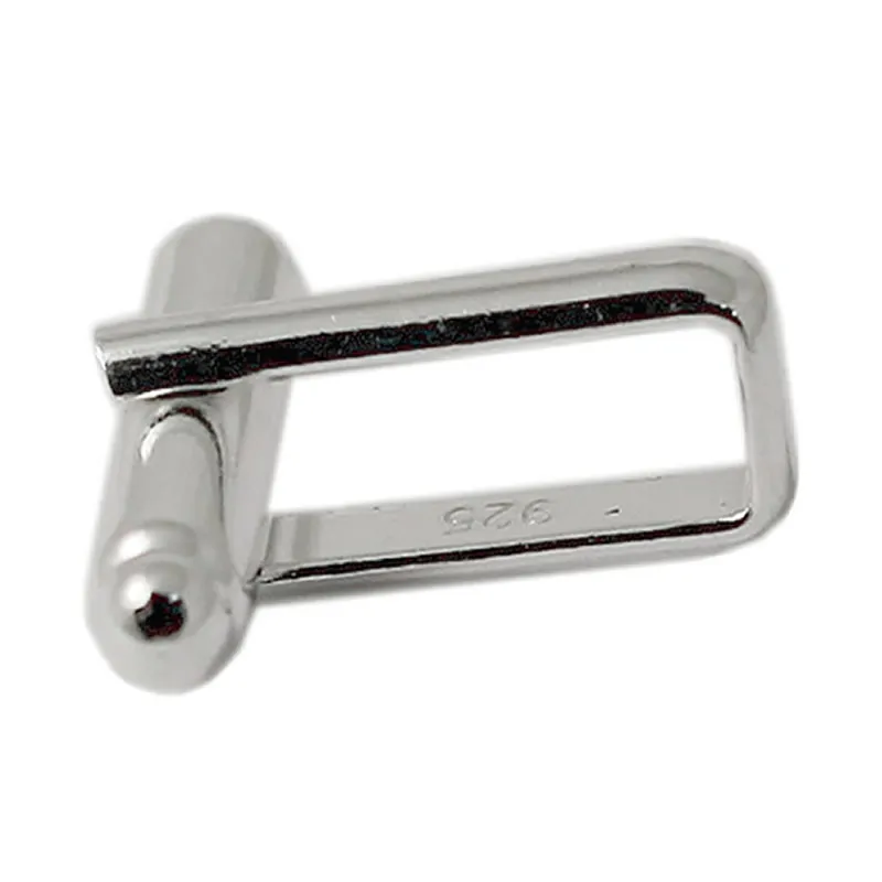 Cufflink Blanks 925 Sterling Silver Cufflink Backs For DIY Jewelry ...