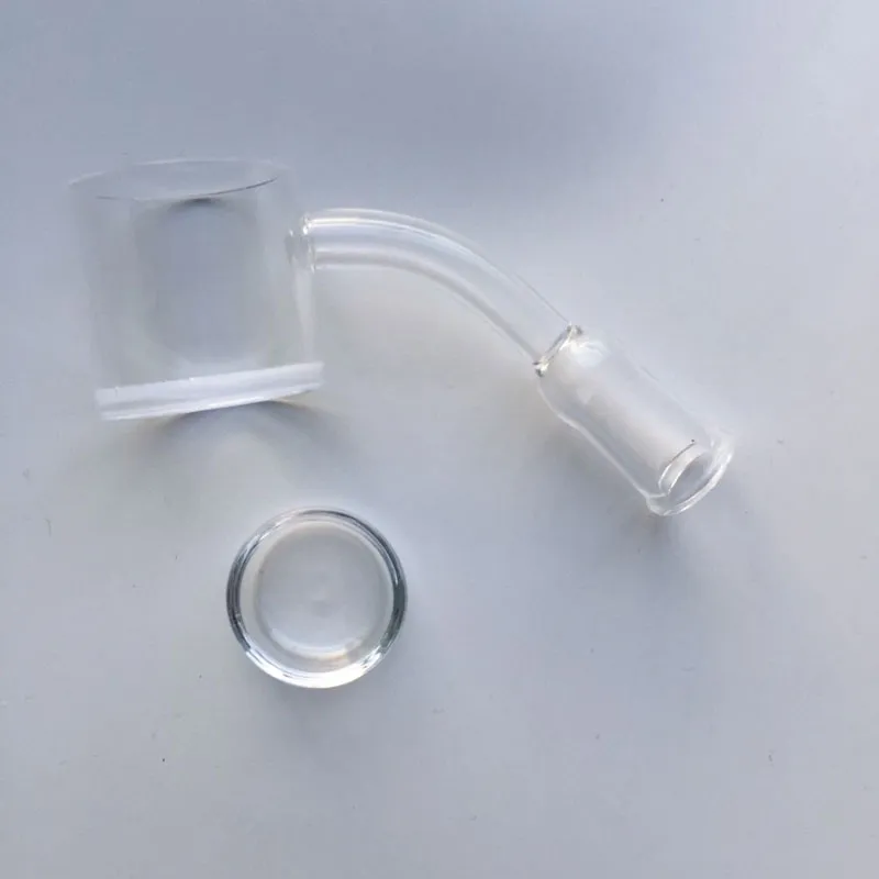 Handmade 4mm Thick Bottom Beveled Edge Quartz Banger With Removable ...