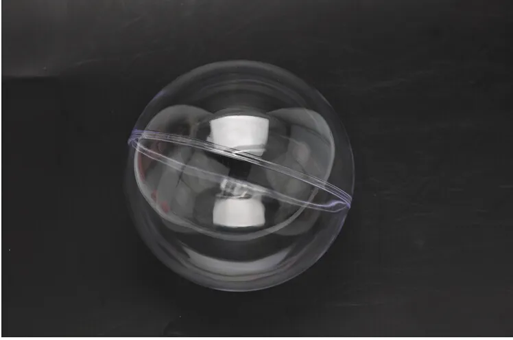 Christmas Decorations Balls Openable Transparent Plastic Christmas Tree ...