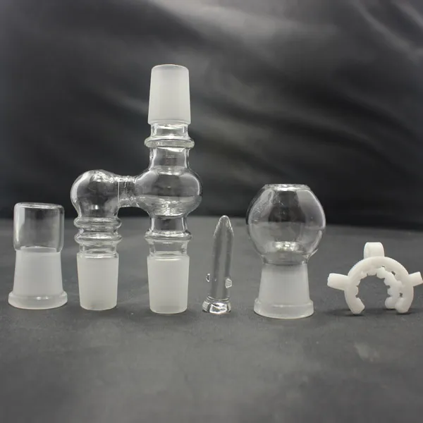 Wholesale Complete 18mm Glass Oil Reclaimer Kit With 90 Degree Joint ...