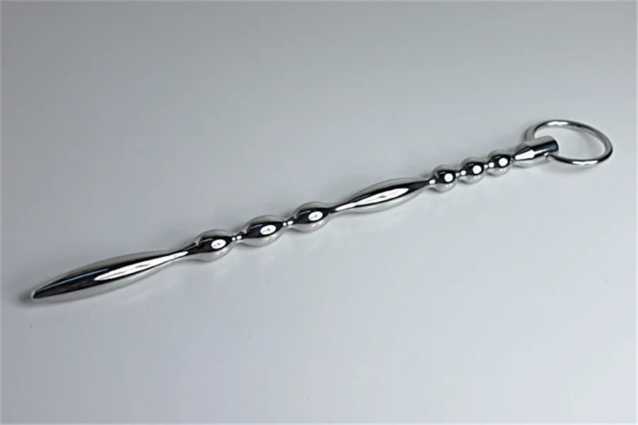 Urethra Toys: Stainless Steel Urethral Dilator With Plunger Bead For ...