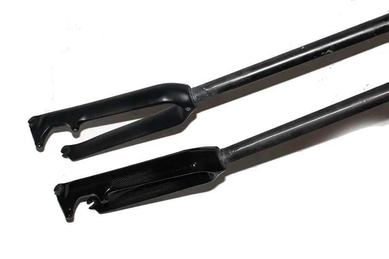 DHgate.com:3K Carbon Fiber Mini Bicycle Fork 20" 1 1/8" Rigid Forks for ...