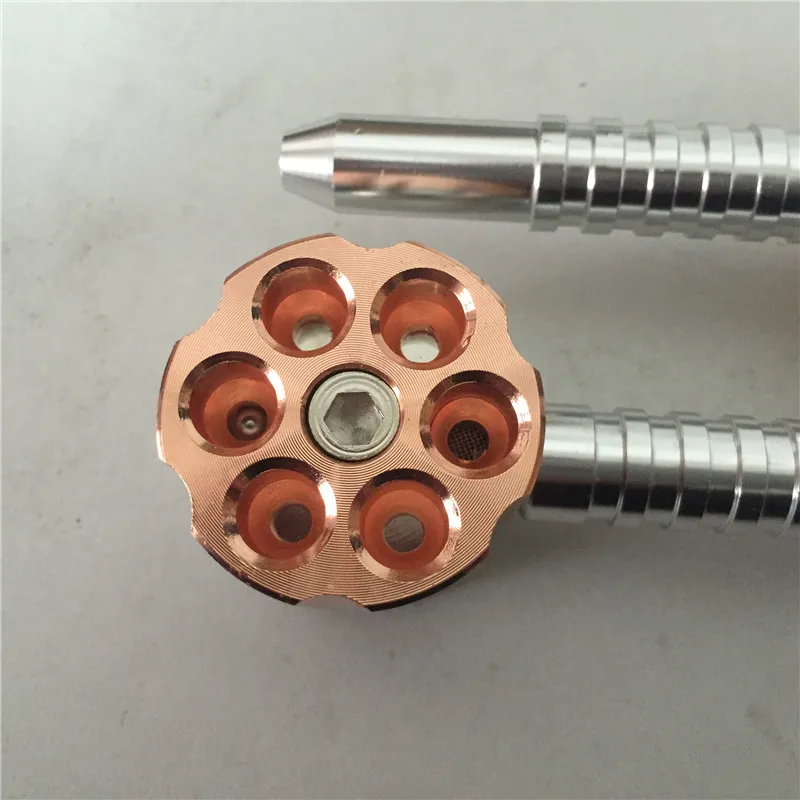 Metal Herb Grinder Tobacco Grinder, Bullet Rotating Pipe Style Smoking ...