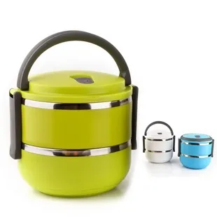 Homio Kids' Double-Layer Stainless Steel Bento Lunch Box: Leakproof ...