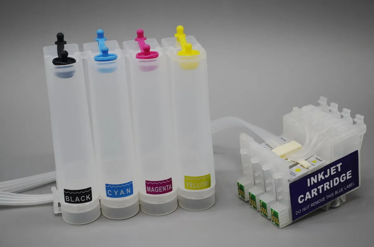 500ml Empty CISS For EPSON STYLUS C63/C65/C83/C85/CX6300/CX6500/CX3500 ...