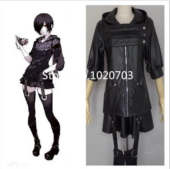 DHgate.com:Tokyo Ghoul Clothing: Touka Kirishima Black Fighting Suit ...
