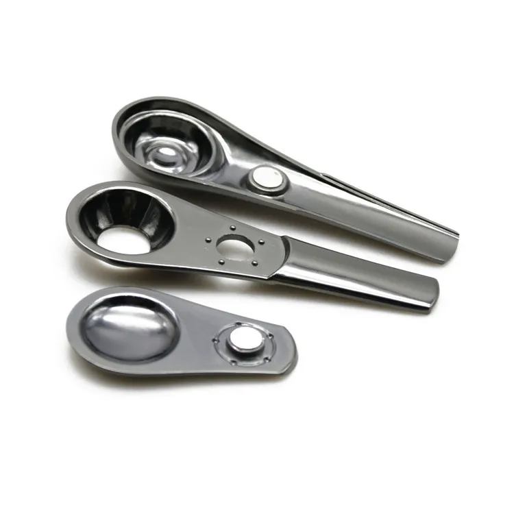 Smoking Pipes Metal Magnetic Hand Pipe Zinc Alloy 95mm Burner For Herbs ...