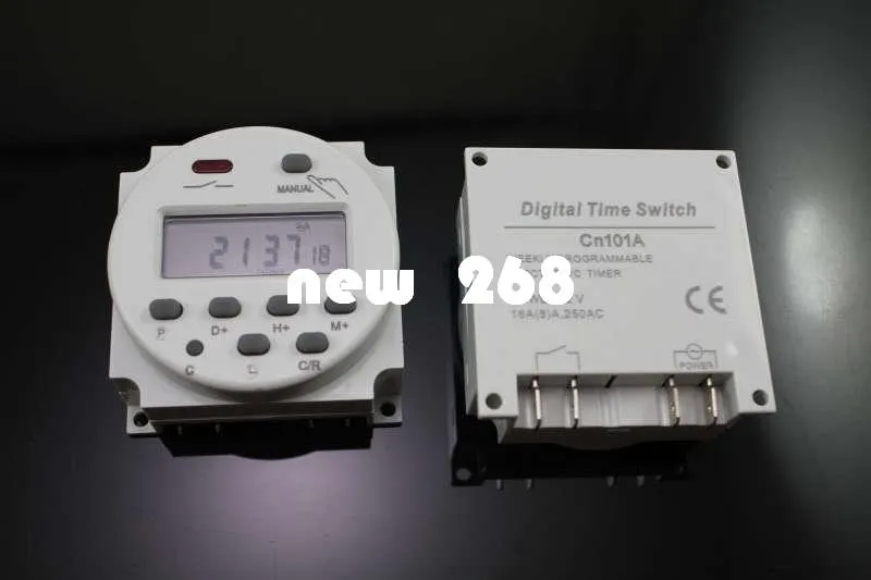 CN101A Digital LCD Power Programmable Timer Switch 16A 220V For Home ...
