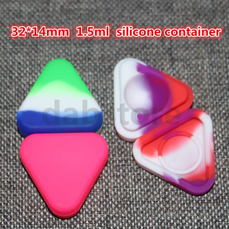 Silicone Containers For Wax: 1.5ml Triangle Wax Container, Non Stick ...