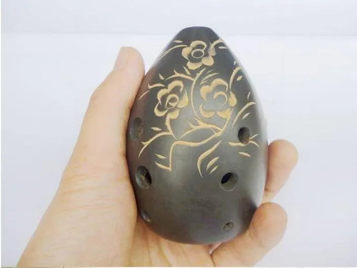 XUN Traditional Chinese Hand Drum Instrument Wind Flute Ocarina Flauta ...