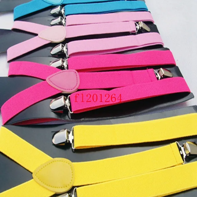 DHgate.com:100Pcs Candy Colors Kids Y-back Elastic Suspenders ...