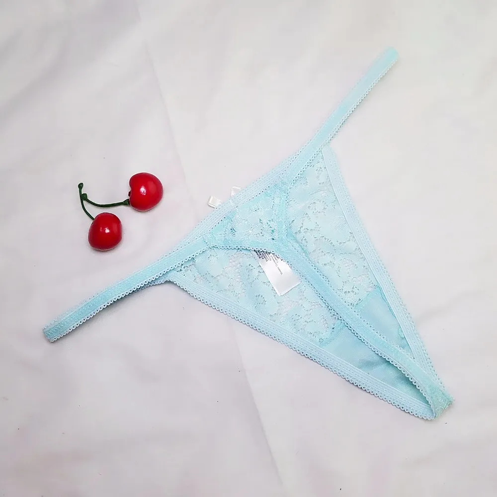 Ah35 Womens Lace G String Underwear Sexy Thong Panties Bikini Lingerie ...