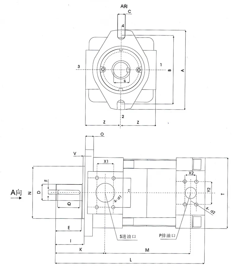 Hydraulic Gear Pump NT2 G10F, NT2 G12F, NT2 G16F ... From Maweicaomcx ...
