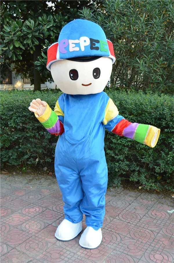PepEE Boy Mascot Costume Adult Costume Halloween Costume Christmas ...