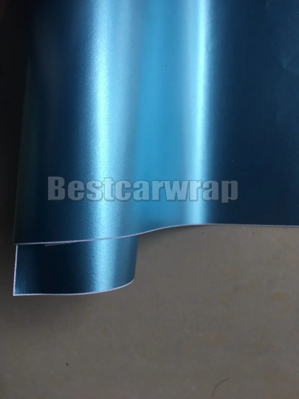 Luxury Lake Blue Satin Metlalic Vinyl Matte Blue Metallic Wrap 1080 ...