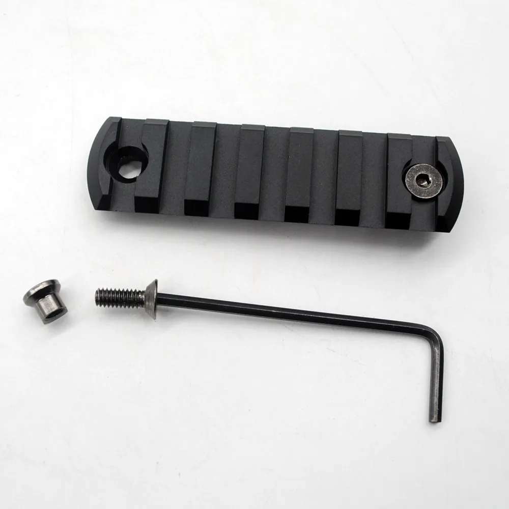 DHgate.com:3 Inch Black Anodized Keymod Rail Segment for Picatinny ...