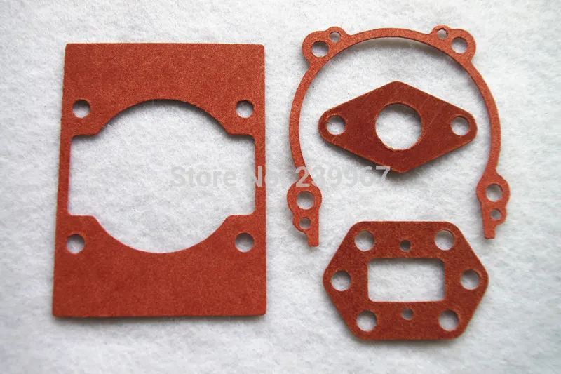 Exhaust Muffler & Head Engine Gasket Set Fits Zenoah G3K G35L G4K G45L BC3410 4310 Brush Cutter ...