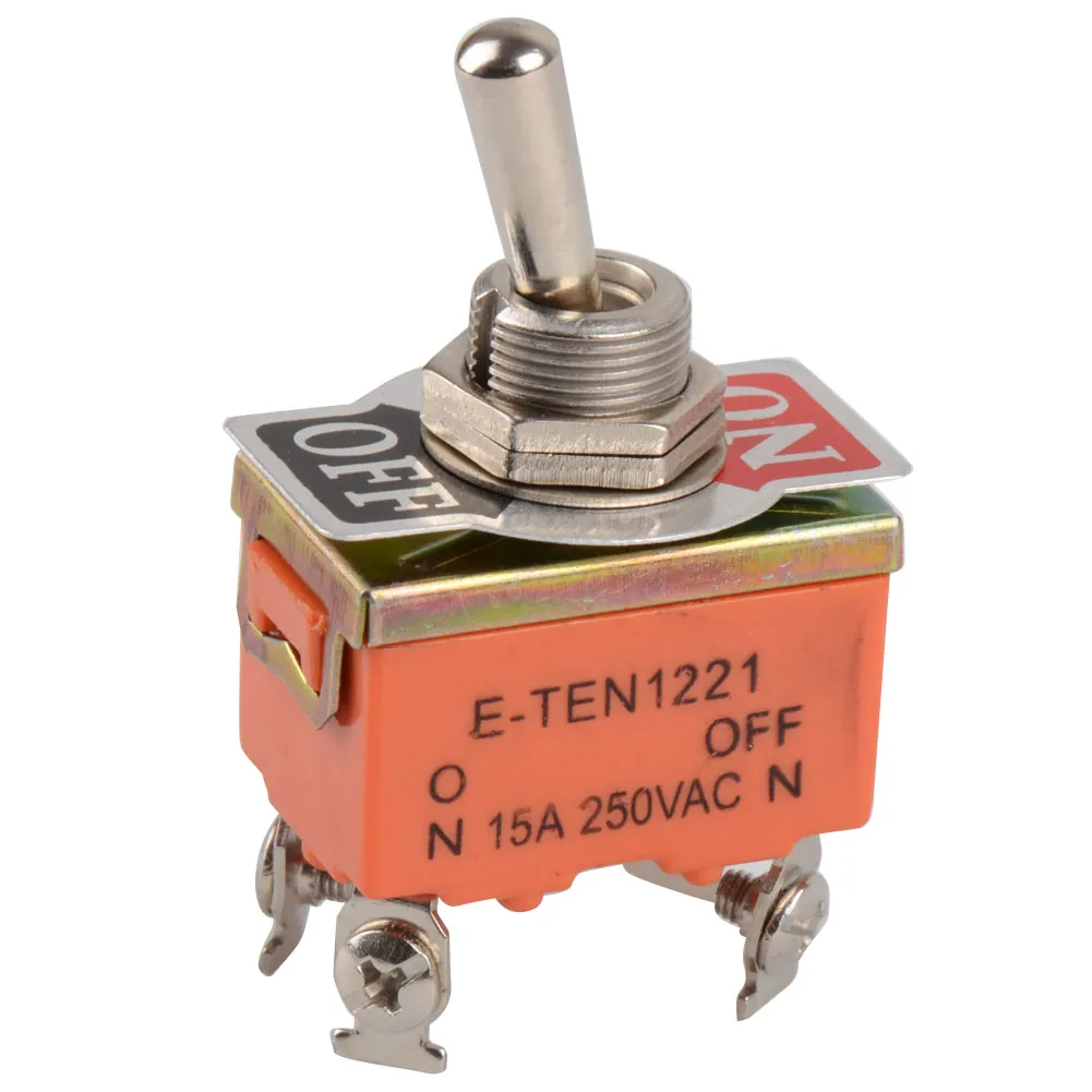 Wholesale 4 PIN Toggle Switch ON OFF Two Position Switch 15A 250V ...