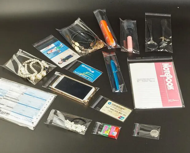 Wholesale 1000 Self Adhesive OPP Plastic Bags Reusable Transparent ...