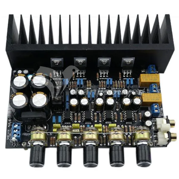 DHgate.com:LM1875 Amplifier Board 2.1 Channel Hi-Fi Audio Amp Kit - USB Input, BTL Differential ...