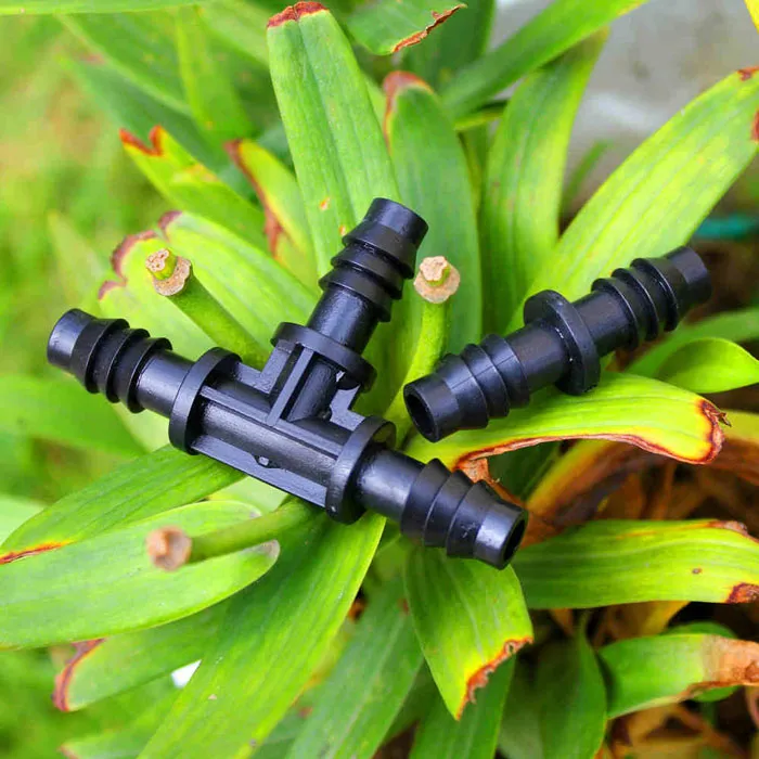 Water Hose Splitter: 4 Way Garden Connector For Micro Drip Irrigation ...
