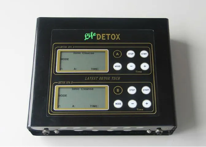 CE Approved Dual Ionic Statarea Prediction Foot Detox Device With ...