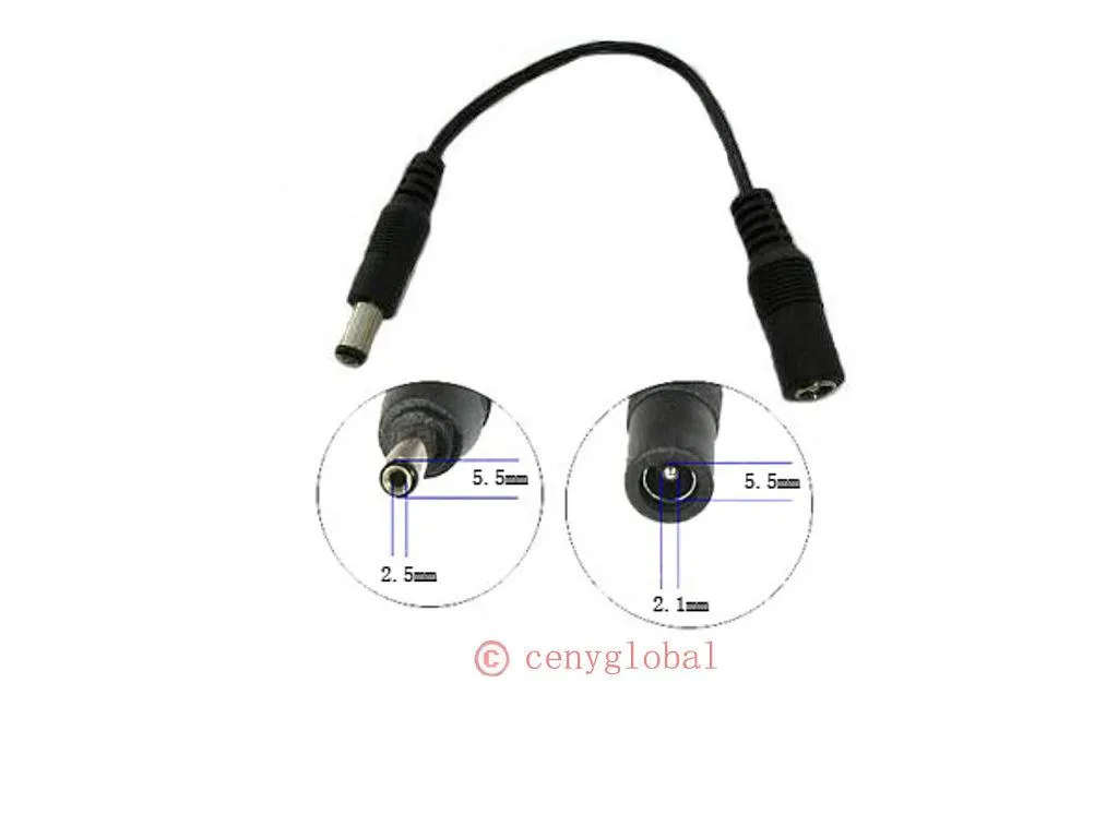 5.5mm / 2.1mm TO 5.5mm / 2.5mm DC Plug... From Etoceramics, $345.44 ...