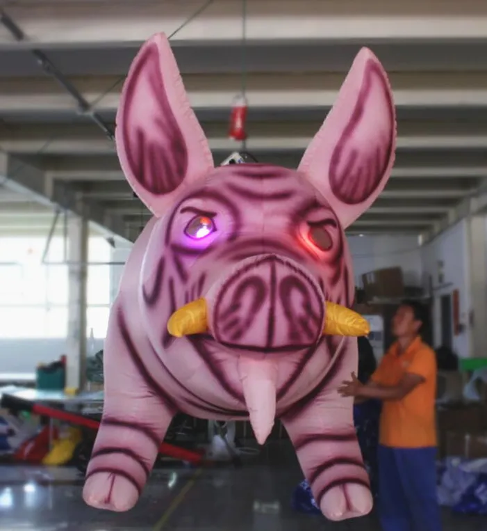 Wholesale Light Up Inflatable Pig/Boar Porcupine For Concerts And ...