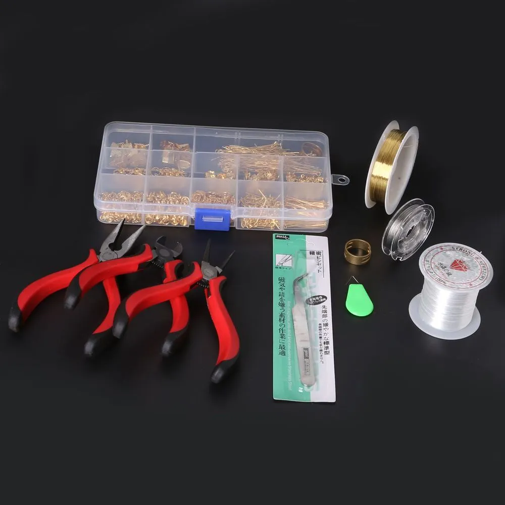 DHgate.com:Handmade Copper Wire Jewelry Making Kit with Beads for ...