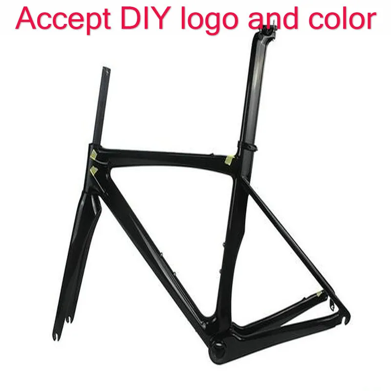 Lightweight Carbon Fiber Road Bike Frame: High Performance Bicycle ...