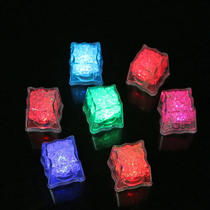 LED Ice Cube Lights - Square Color Changing Party Lights, KTV Bar ...