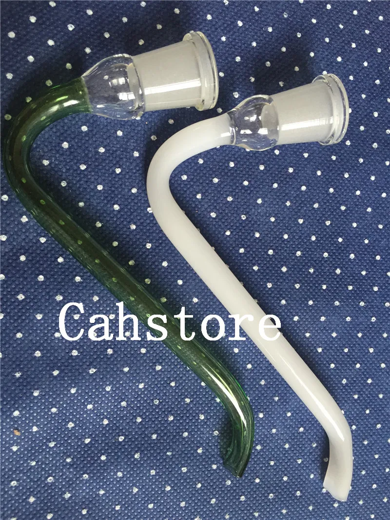 Attachments For Bongs: Colorful Pink And Green J Hook Adapter 18mm/14mm ...