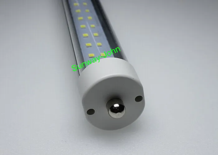 Double Row 8ft LED Shop Light Energy Efficient T8 Bulbs 72W, 7200 ...