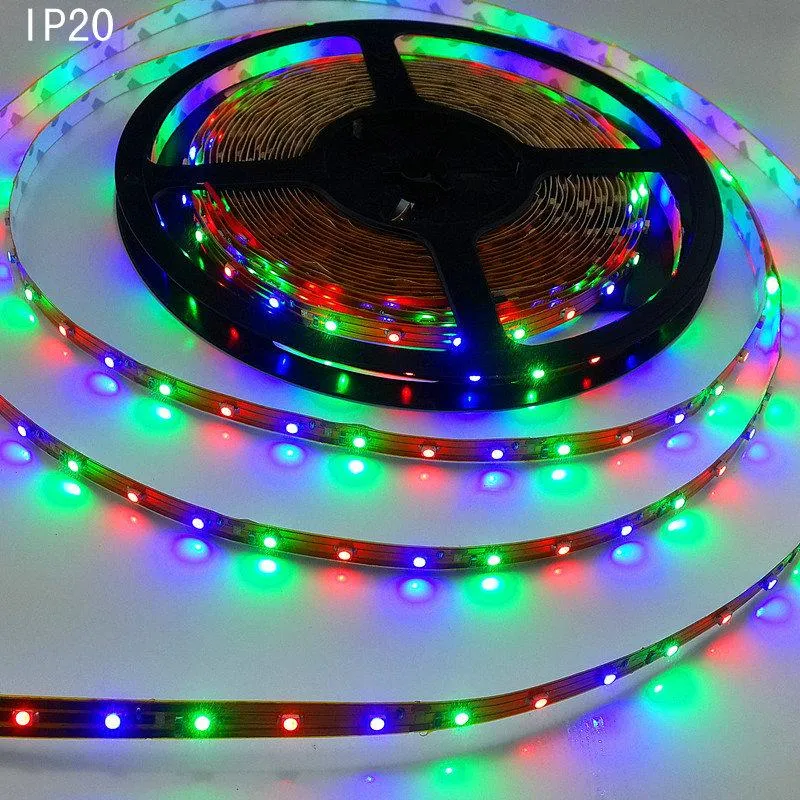 12V RGB Led Strip Kit 5M Waterproof 300 LED Light Strip With 24 Key IR ...