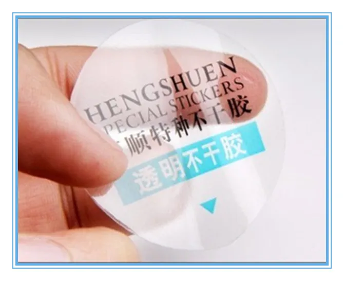 DHgate.com:Clear Transparent Waterproof Vinyl Sticker Labels for Glass ...