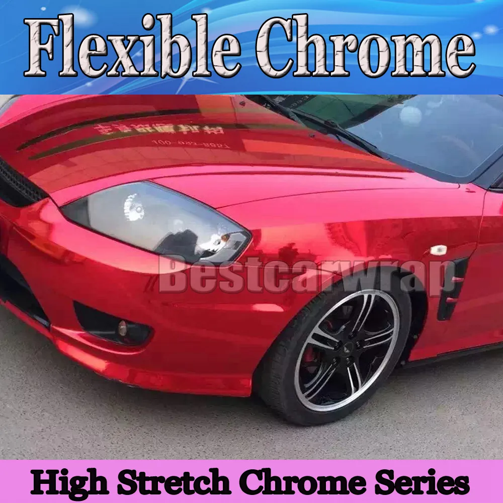 Premium Red Glossy Vinyl Wrap With Air Release High... From Bestcarwrap ...
