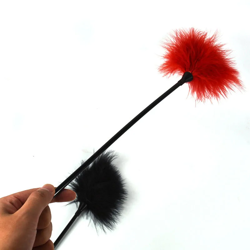 New Clit Tickler Sculacciata Sex Feather Flirtare Tickler Frusta Sexy