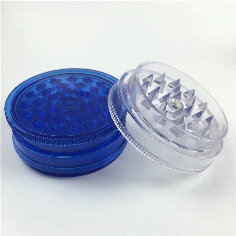 Wholesale Fast Shipping: 60mm Clear Plastic Grinder With 3 Layers Of ...